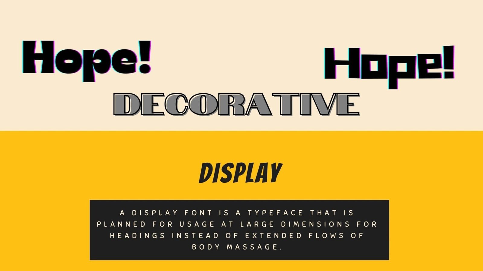 Display or Decorative - Free Fonts Lab