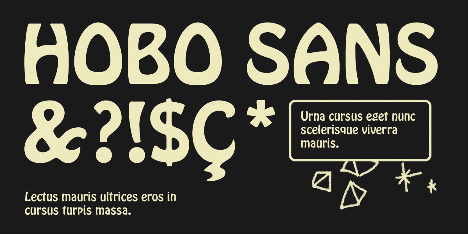 Hobo Font Download | Free Fonts Lab