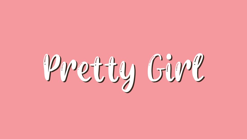 Pretty Girl Font Download | Free Fonts Lab